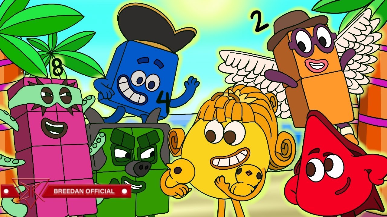 Numberblocks and Colourblocks Cosplay Adventure Broke Son Get Lost ...