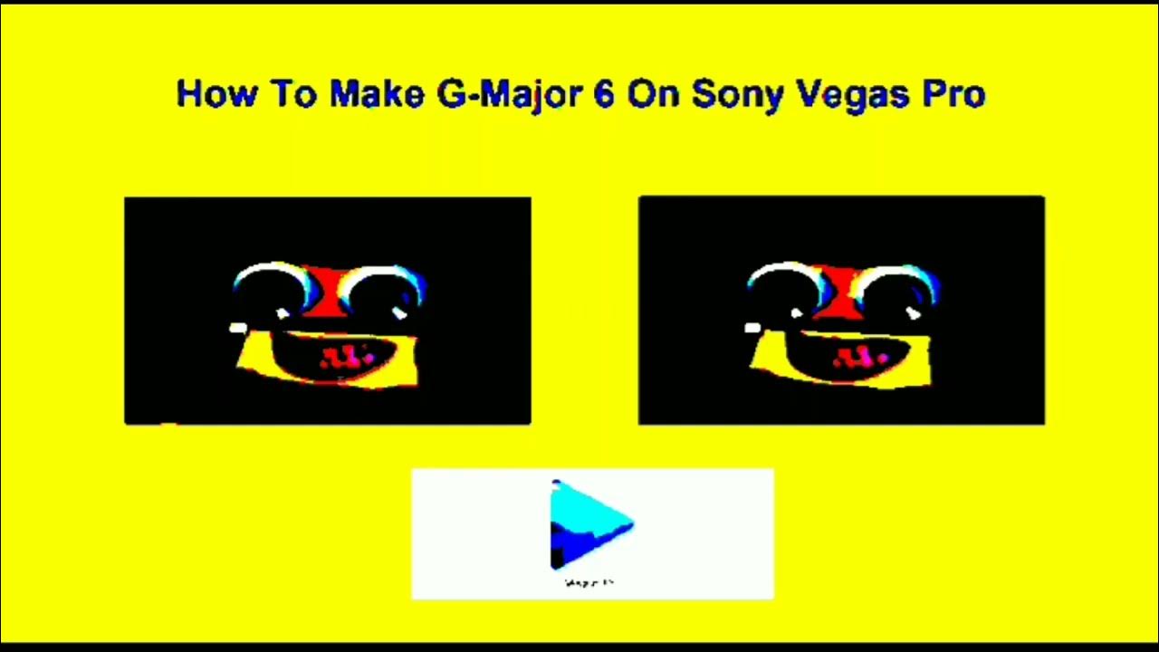 How To Make G-Major 6 On Sony Vegas Pro In G-Major 6 - YouTube