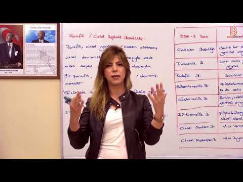 31)PDR/ Parafili Bozuklukları - Ayşegül ALDEMİR (2018)