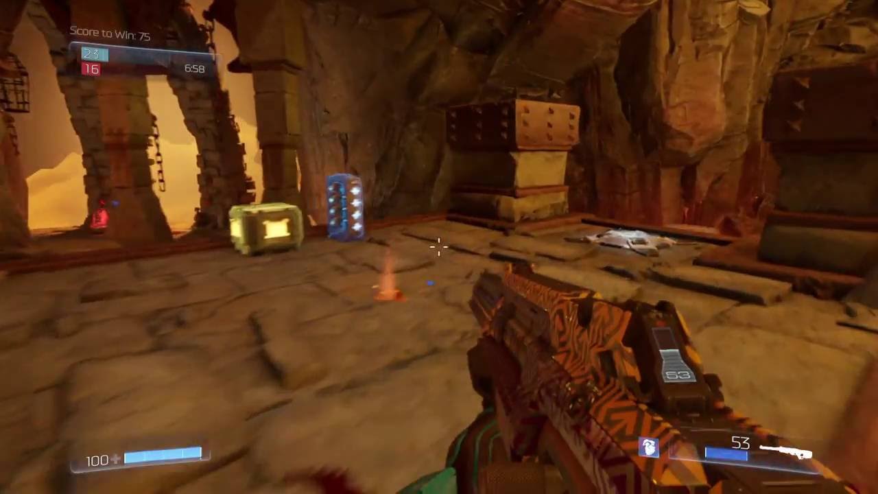 DOOM MULTIPLAYER RAGE - Aiming Down Sights and He Don't Die - YouTube