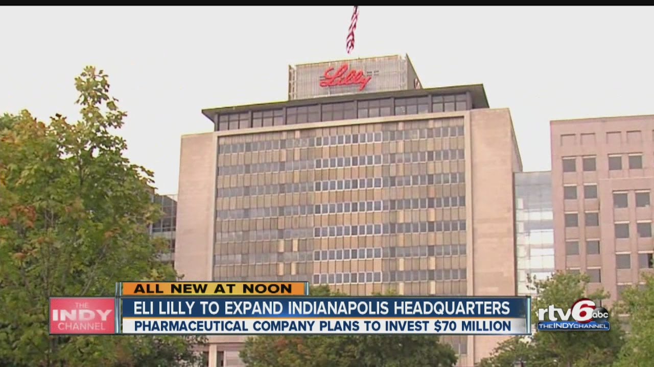 Eli Lilly announces Indianapolis expansion - YouTube