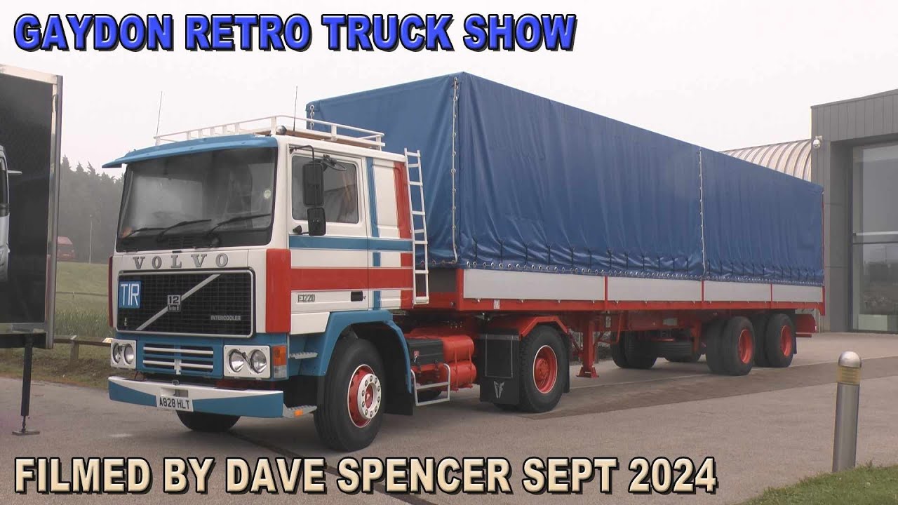 GAYDON RETRO TRUCK SHOW Pt1 SEPT 2024 - YouTube