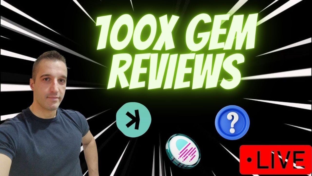 WHAT IS YOUR 100X GEM FOR THE BULL RUN ??? - YouTube