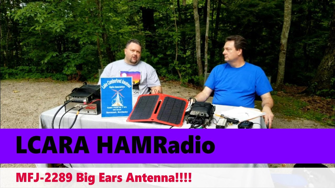 LCARA HAM Radio: Vintage - MFJ-2289 Big Ears Antenna!!!! - YouTube