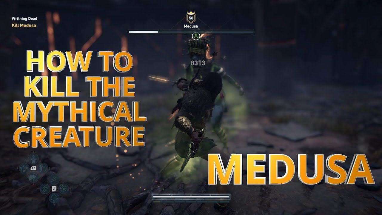 HOW TO KILL THE MYTHICAL CREATURE - MEDUSA - YouTube