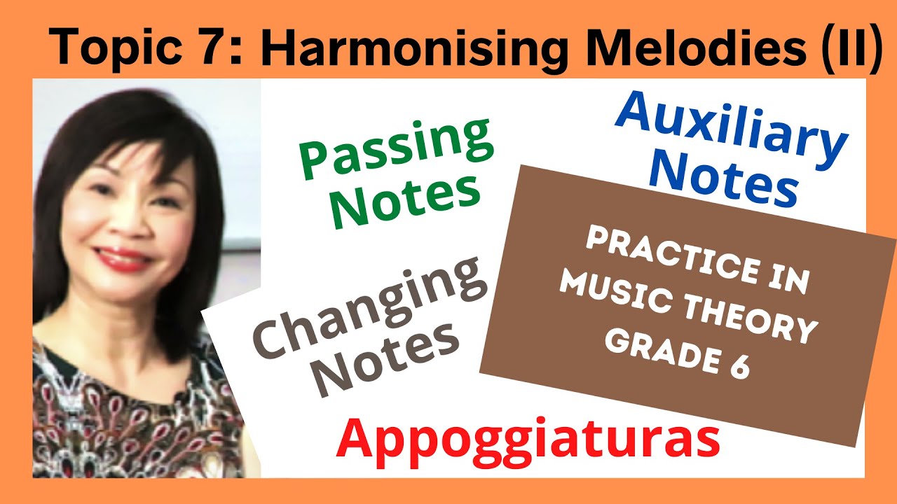 Music Theory: Non Harmony Notes - Harmonising Melodies (II), from ...