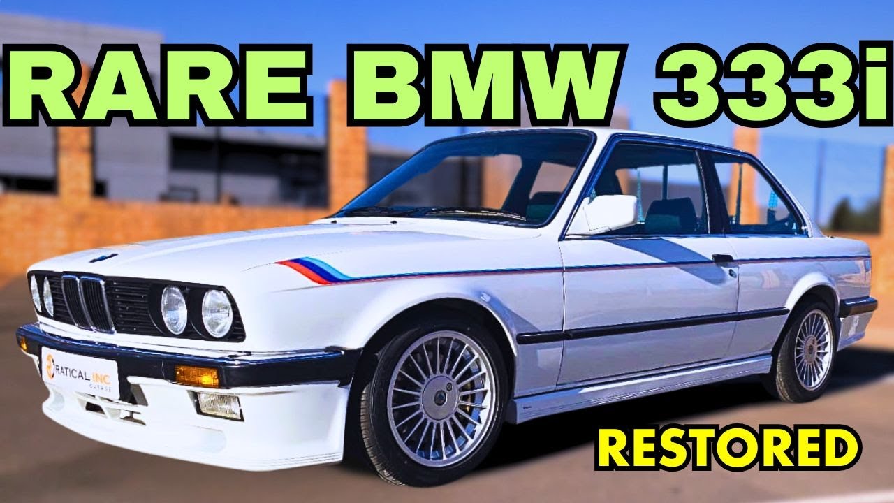 BMW E30 333i Restoration in Alpinweiss | Ultra-Rare South African M30 Beast Brought Back to Life ...