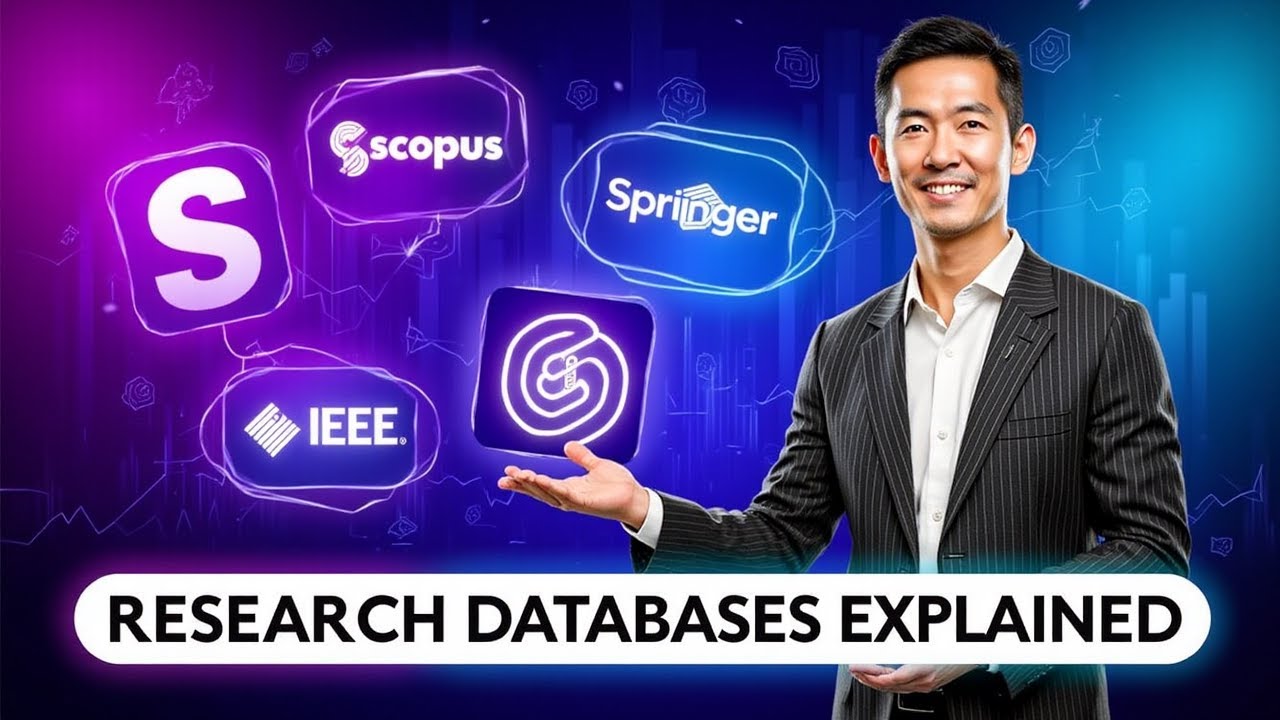 RESEARCH DATABASES EXPLAINED - ELSEVIER Scopus Springer... - YouTube