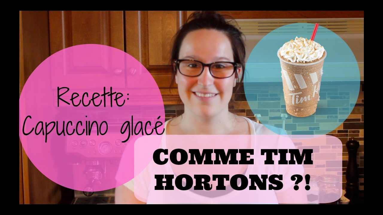 Le meilleur capuccinno glacé! (Dupe Tim Hortons?!) - YouTube