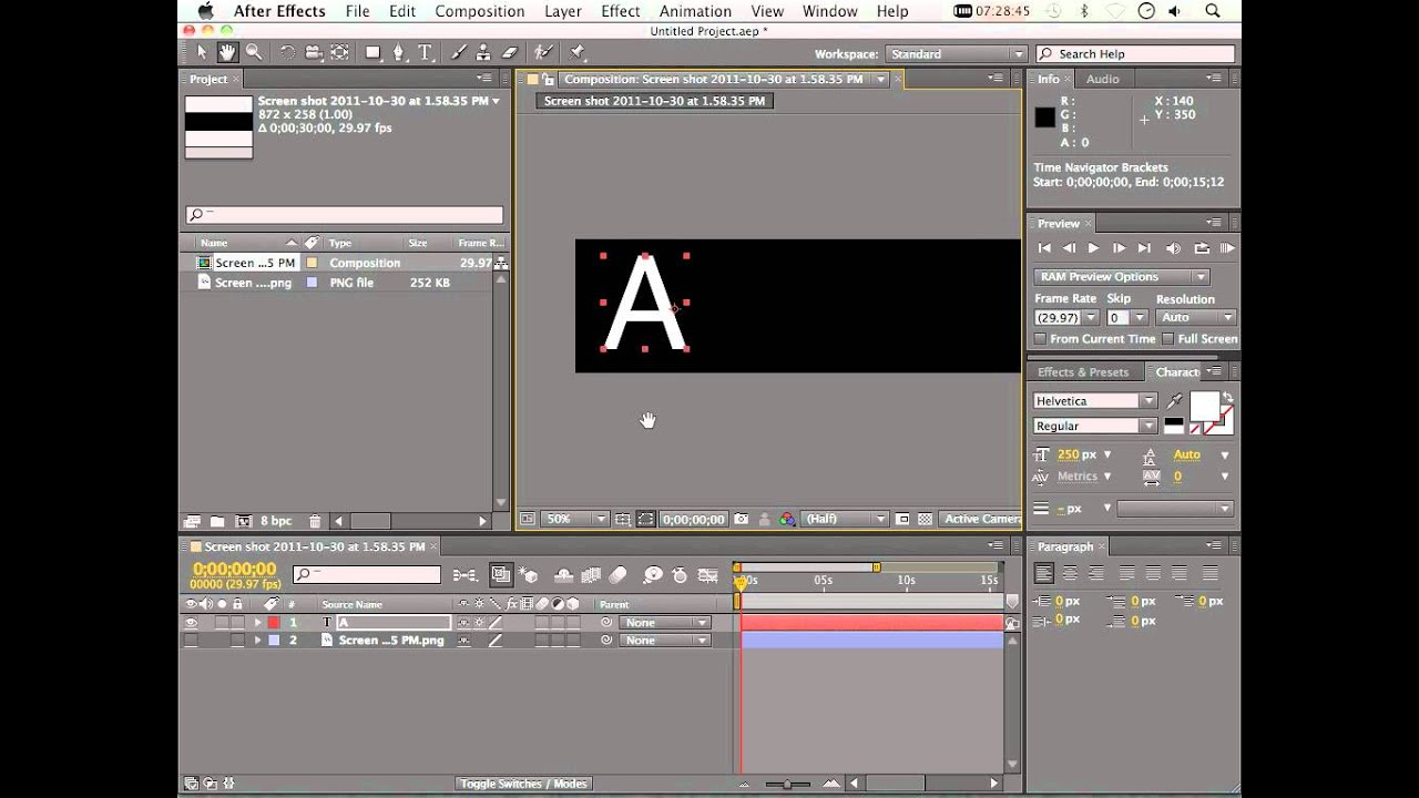 0102 Keyframes (After Effects) - YouTube