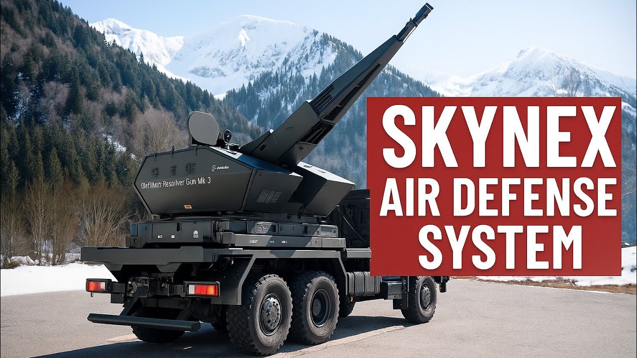 Advanced Tech for Today's Air Defense:Skynex - YouTube
