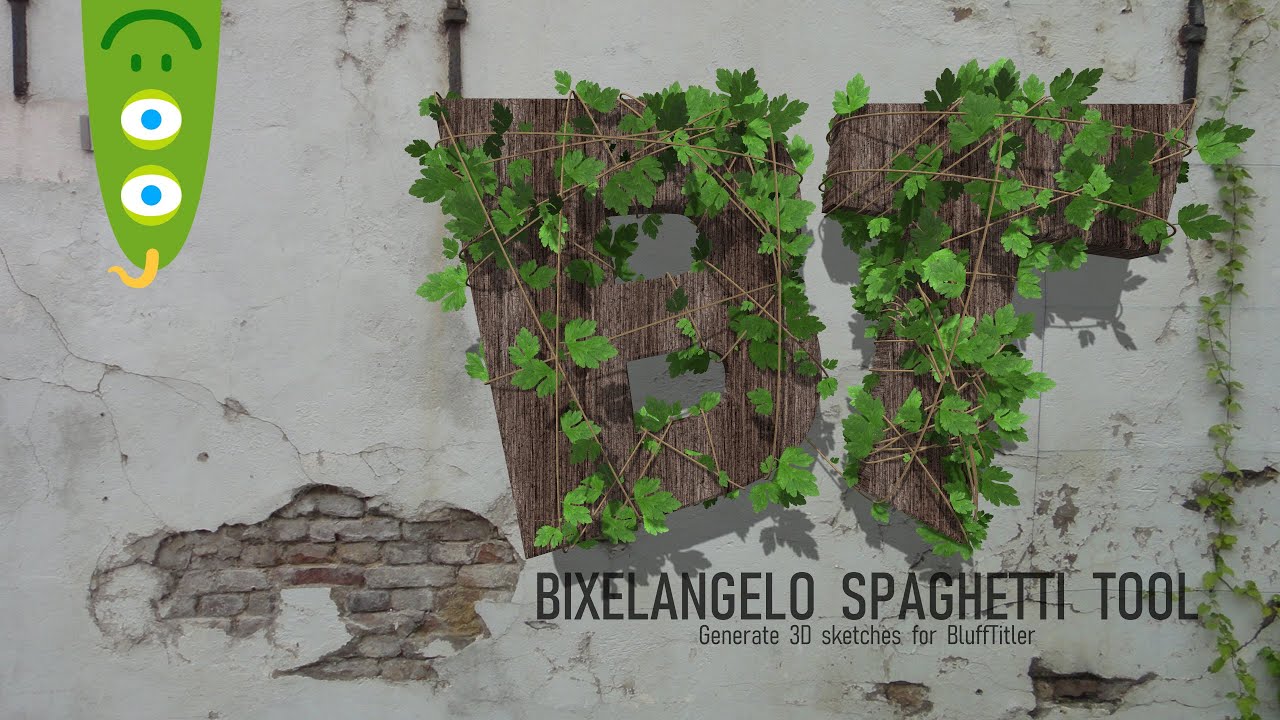 Spaghetti Tool Bixelangelo - YouTube