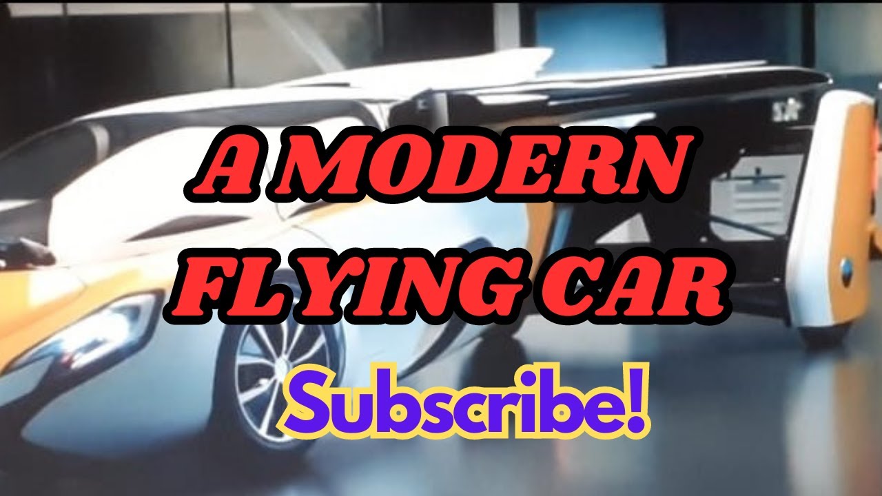 AMAZING MODERN FLYING CAR #entertainment#product - YouTube