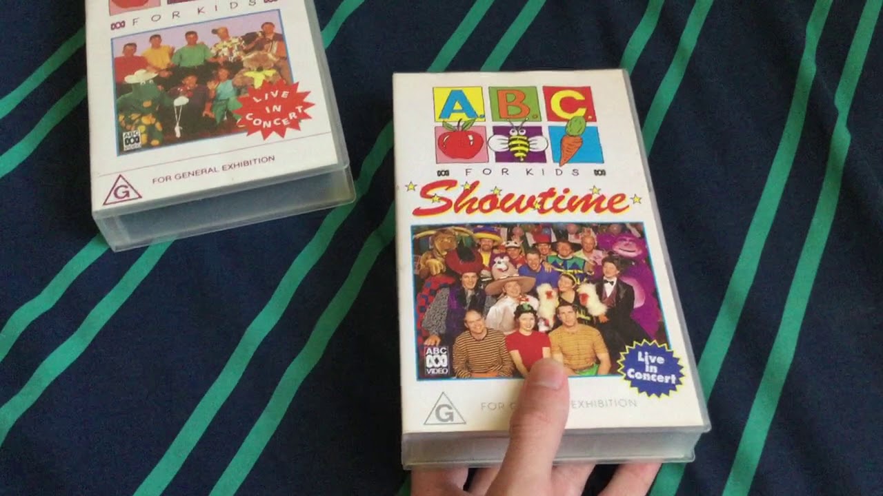 My ABC For Kids Concert VHS Collection - YouTube