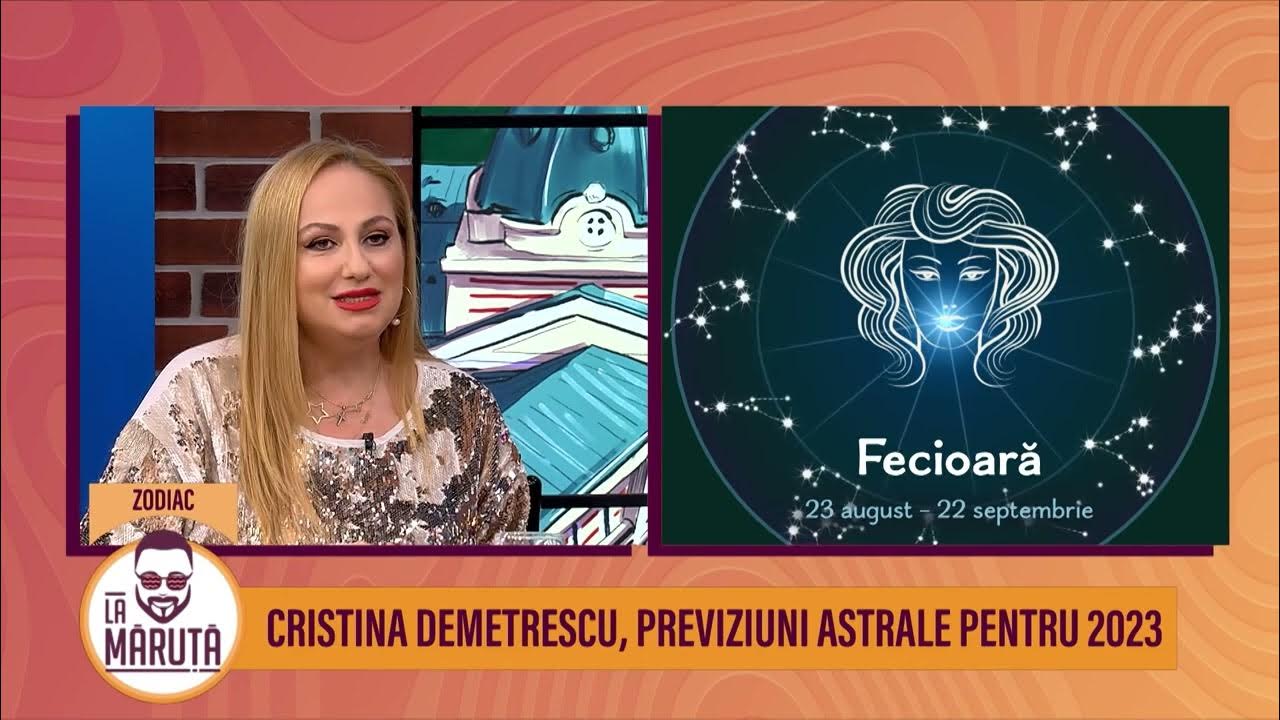 Cristina Demetrescu, previziuni astrale pentru 2023 - YouTube