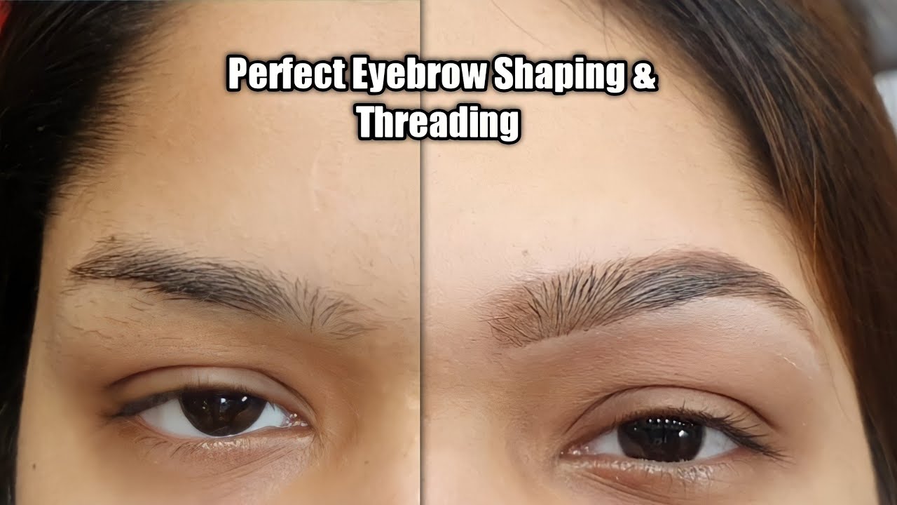 Very Thin Hair Eyebrow Treading/Eye Makeup Perfect Eyebrow Threading ...