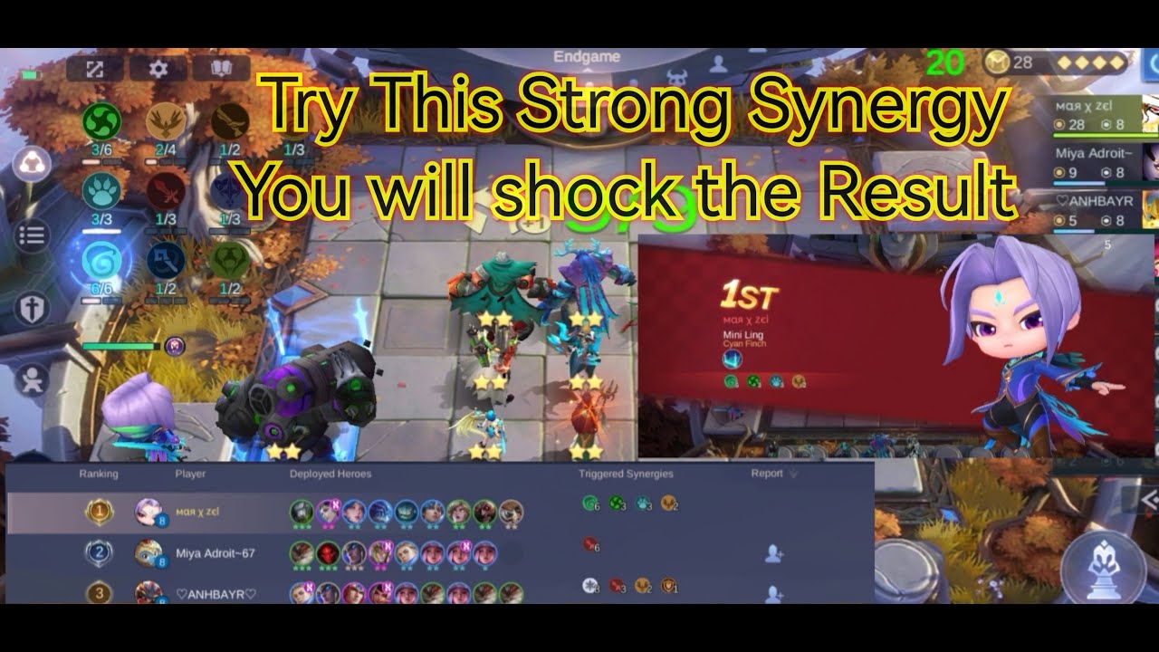 Magic Chess Td Strong Synergy | Try this Synergy | Mobile Legends: Bang ...