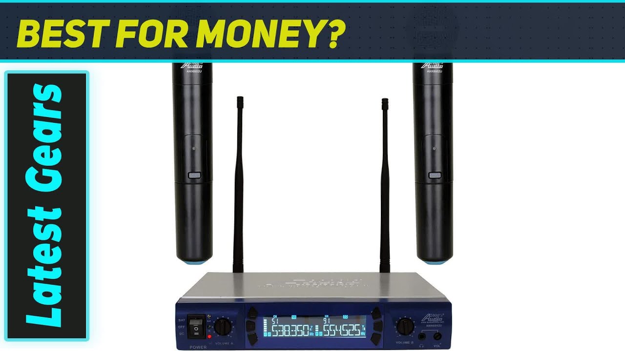 Audio 2000s AWM-6952U: The Ultimate Portable Wireless Mic System - YouTube