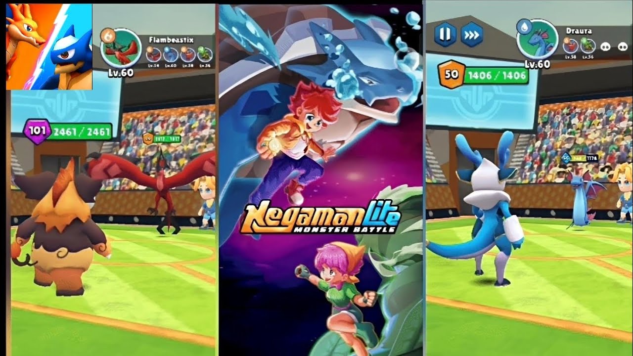 Negamon Lite: Monster Battle | PvP Rank Push Gameplay ( Android , iOS ...