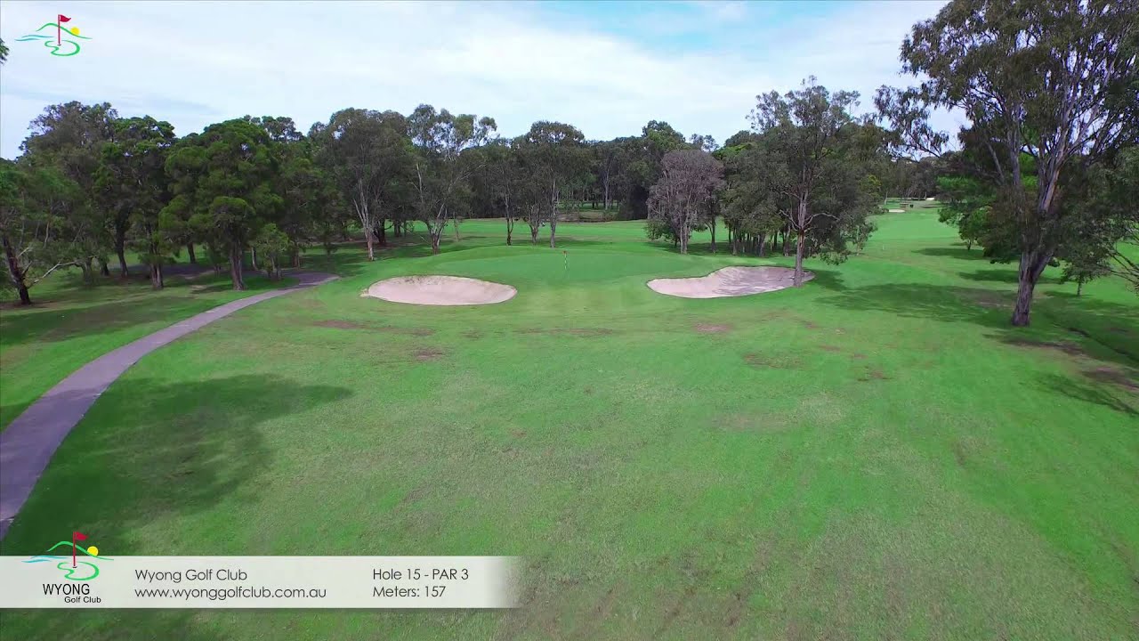 Wyong Golf Club NSW Hole 15 - YouTube