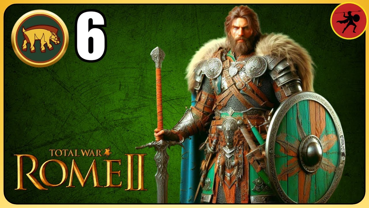 Rome 2: Legendary Arverni Campaign (6) - YouTube