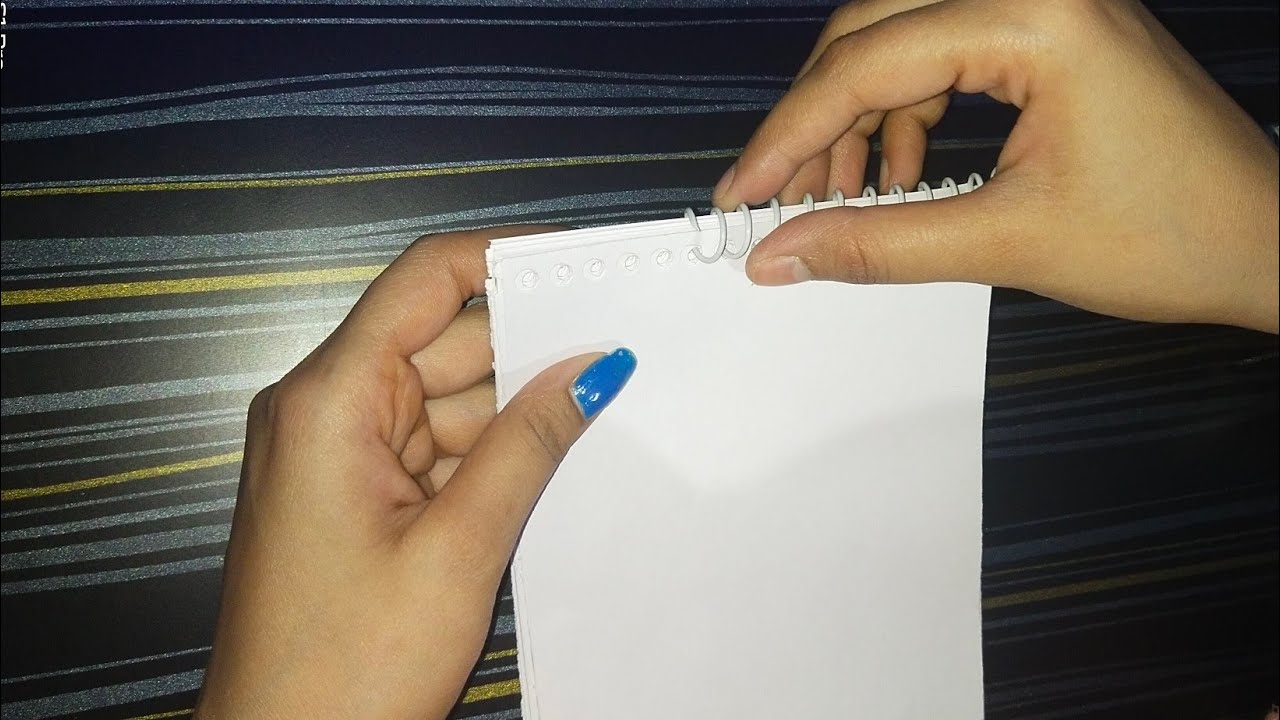 How To Do Spiral Binding At Home Making Small Practice Journal Book how-to-do-spiral-binding-at-home-making-small-practice-journal-book