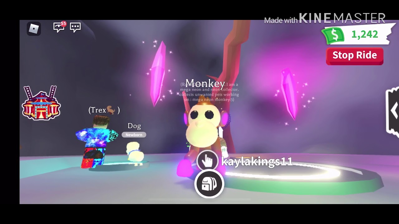 MEGA NEON MONKEY 🐵 - YouTube