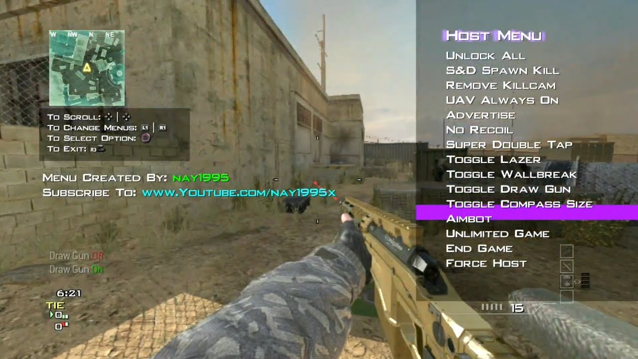 MW3 | 1.24 | Nay1995 | Multiplayer | SPRX Mod Menu | (PS3) [+Download ...
