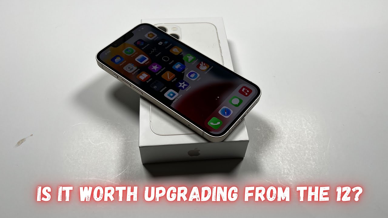 Unboxing the Apple iPhone 13 standard model, Starlight - YouTube