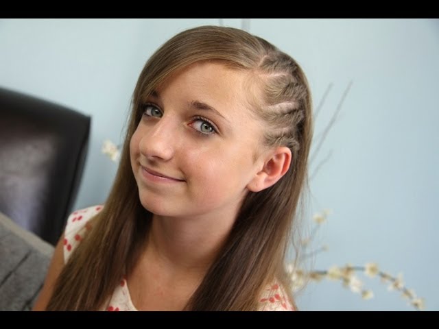 White Girl With Cornrows On One Side