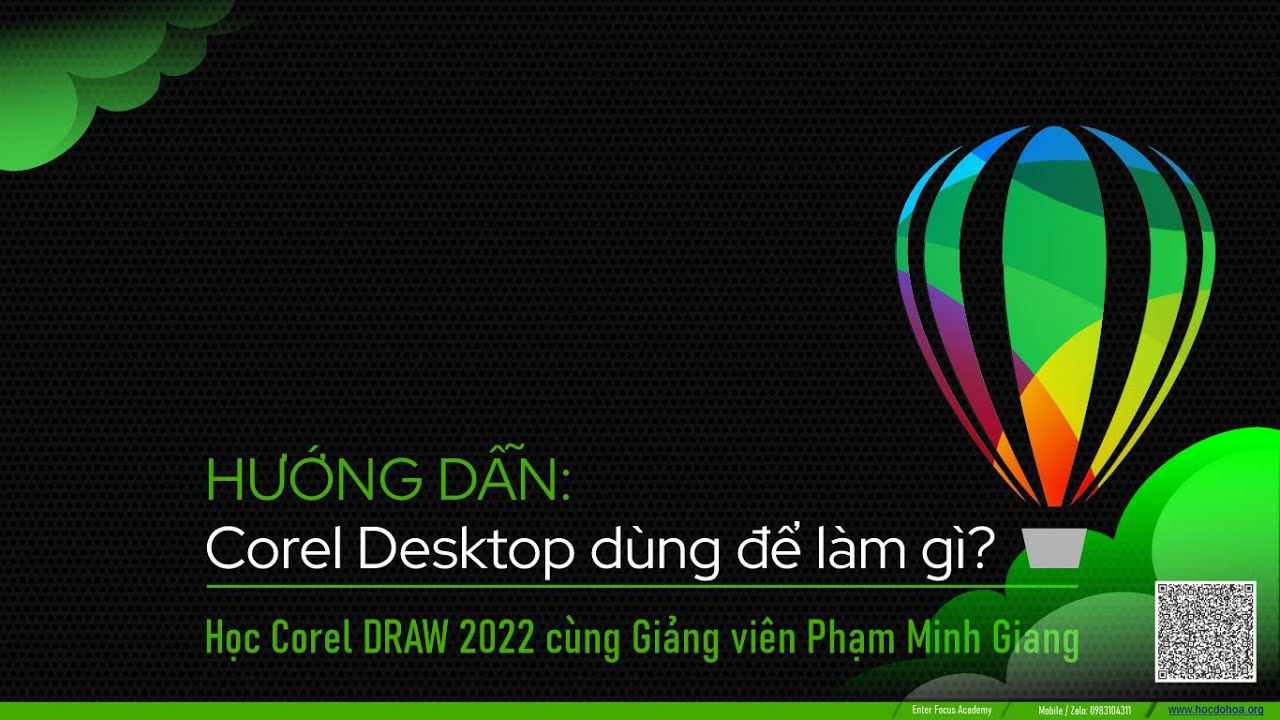 CorelDRAW Tutorial: Tìm hiểu về Desktop trong CorelDRAW và ứng dụng của ...