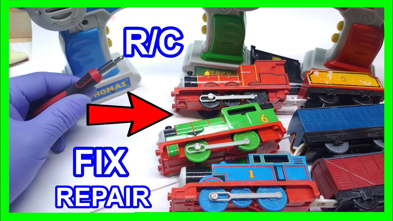 Trackmaster Mail Time Fix Repair Remote James Percy & Thomas - YouTube