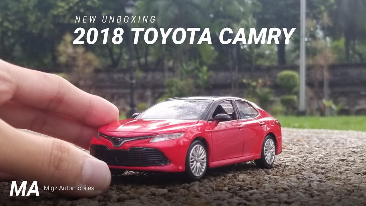 Unboxing 2018 Toyota Camry 1/34 Scale Diecast Model Car | Toyota Sedan ...