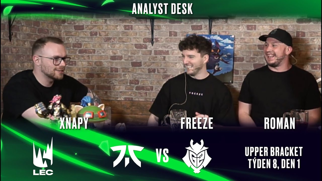 LEC co stream ｜ Před Zápasní Analyst Desk｜24.5.2025 - YouTube