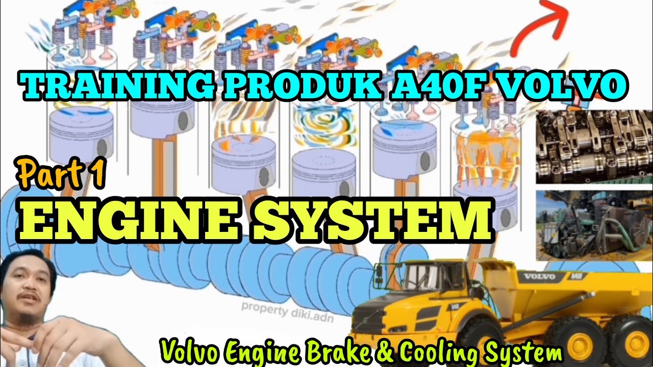 Training engine D16F Artic A40F Volvo. Training Produk A40F Part 1 - YouTube