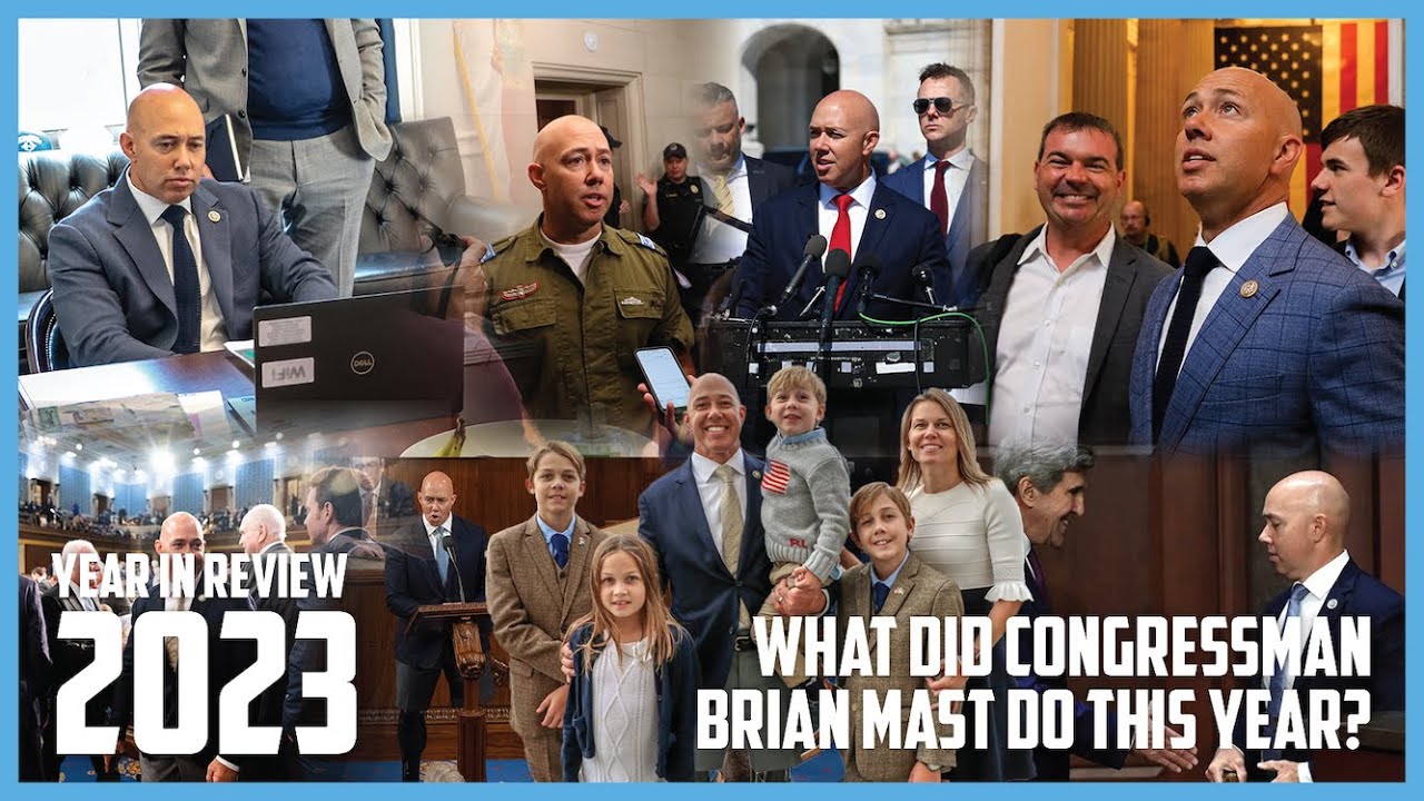 [FULL VIDEO] What did Congressman Brian Mast do in 2023? - YouTube
