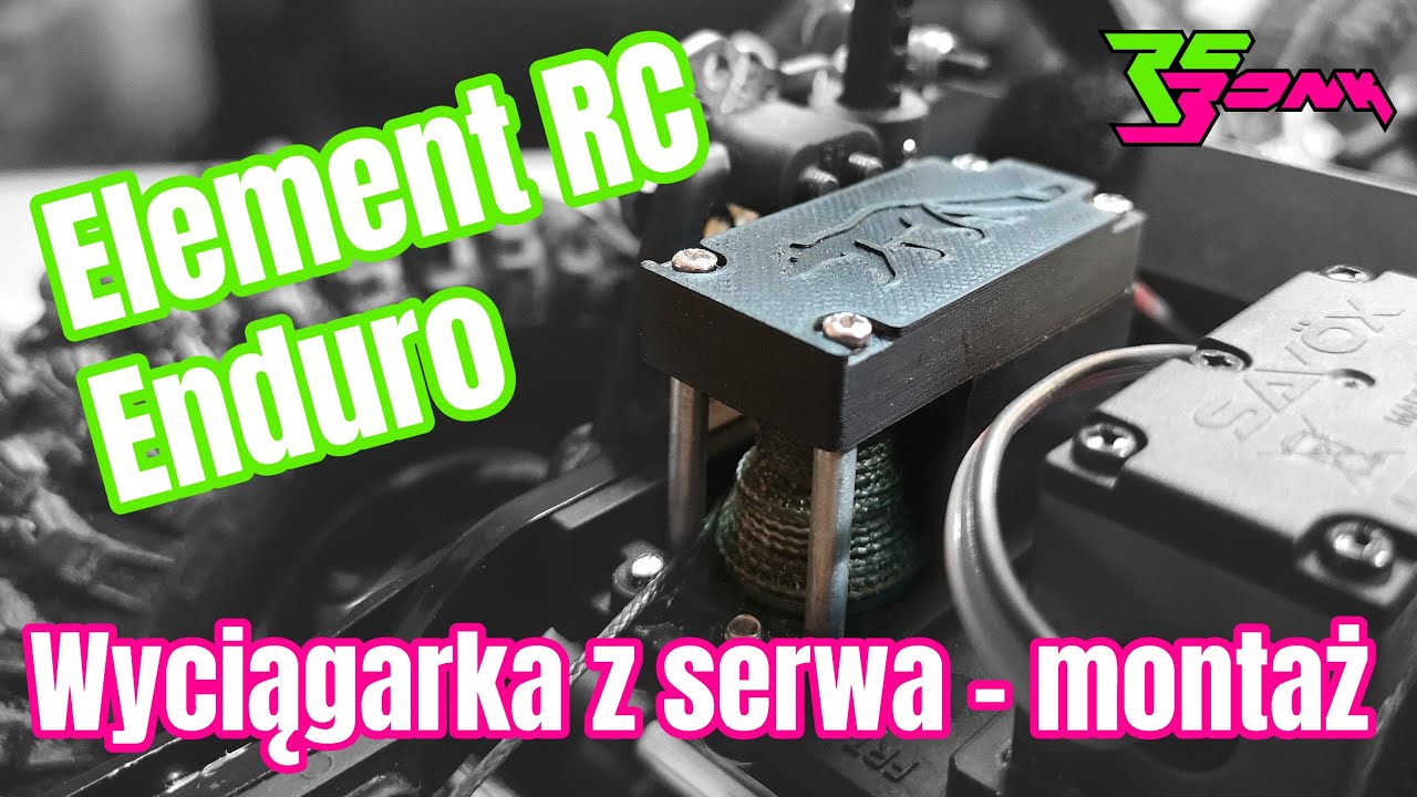 Element RC Enduro - montaż wyciągarki z serwa od Artful Dodgers | Winch ...