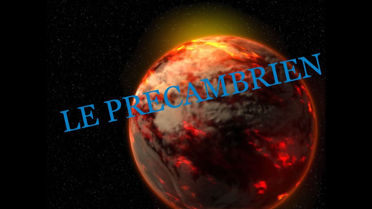 ya des millions d'années-le précambrien - YouTube
