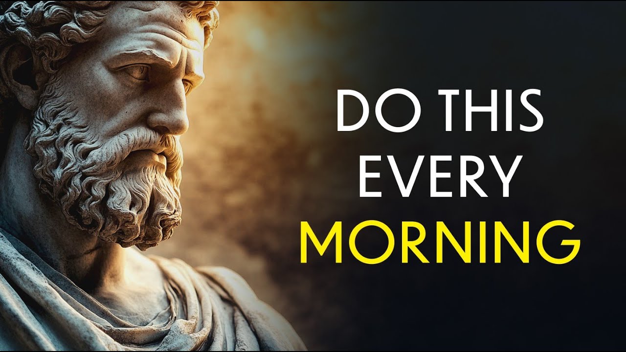 10 Things You Must Do Every Morning (Stoic Morning Ritual) | Stoicism ...