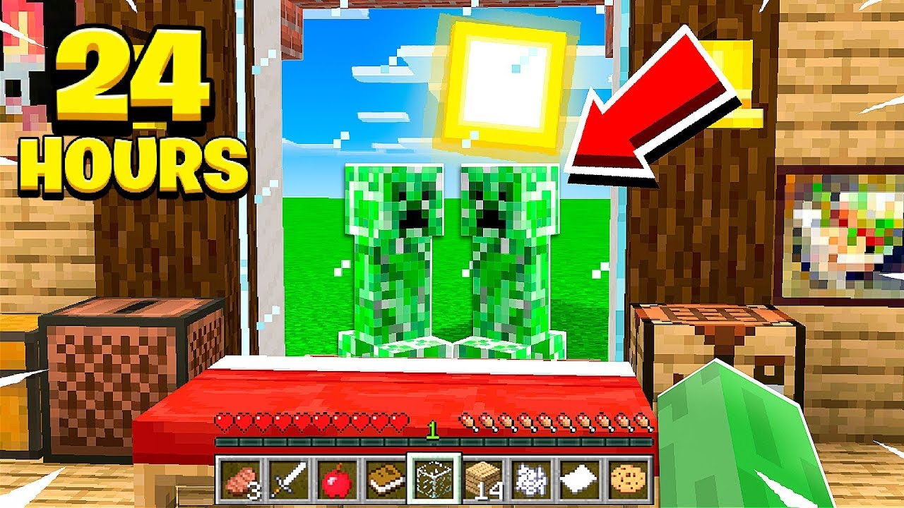 Spending 24 Hours in Minecraft Realms SMP... - YouTube