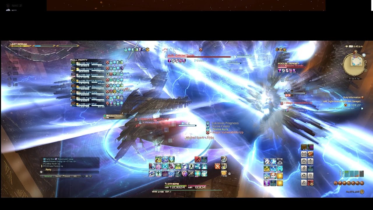 FFXIV - AAC Light-heavyweight M4 (Savage) M4S - WHM PoV - YouTube