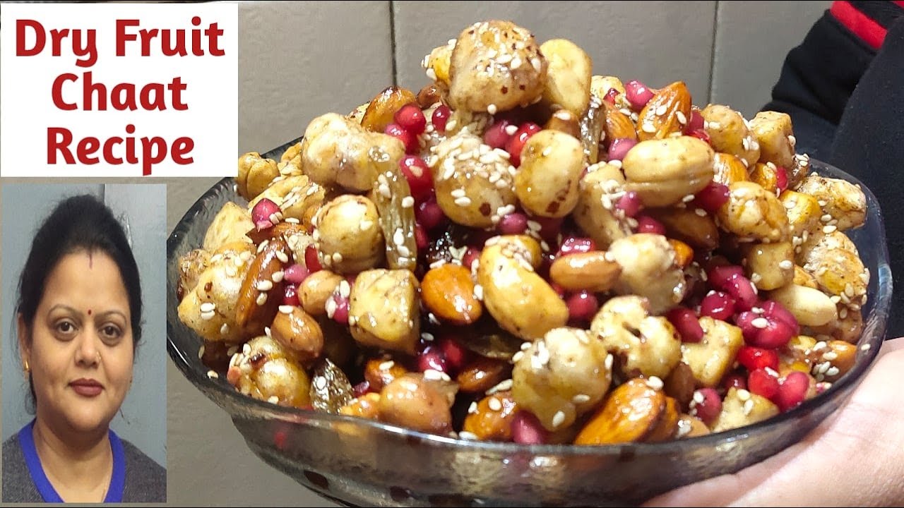 Dry Fruit Chaat Recipe - Dry Fruit Chaat banane ki vidhi - Royal Dry ...