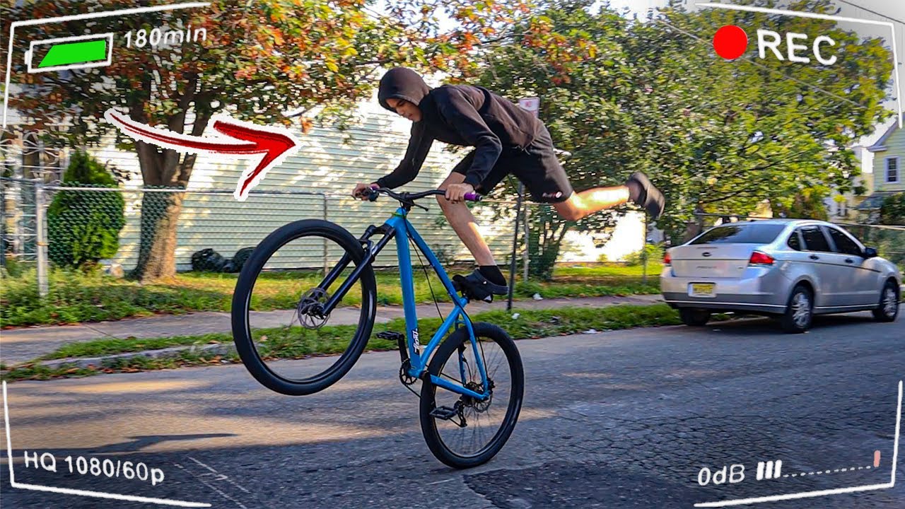 Pedal Bike Cut up in Traffic on the Block!!! (Mafia Pedal Bike) *MUST ...