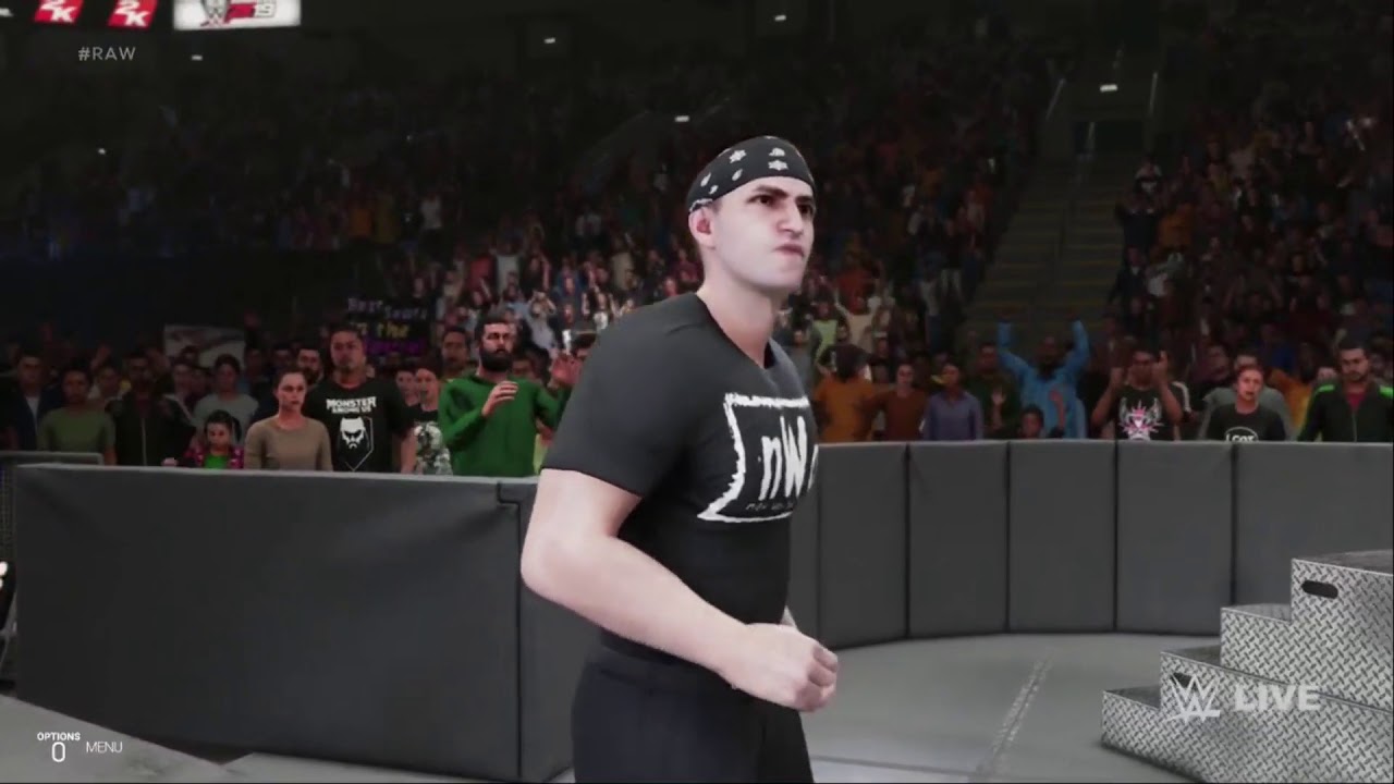 WWE2K19 Cole Quinn (NWO) Entrance - YouTube