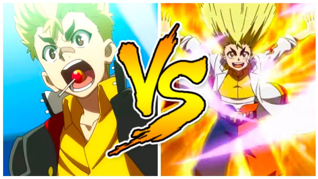 BROTHERS! RANTARO VS RANJIROU! GLIDE RAGNARUK BATTLE! BEYBLADE BURST ...