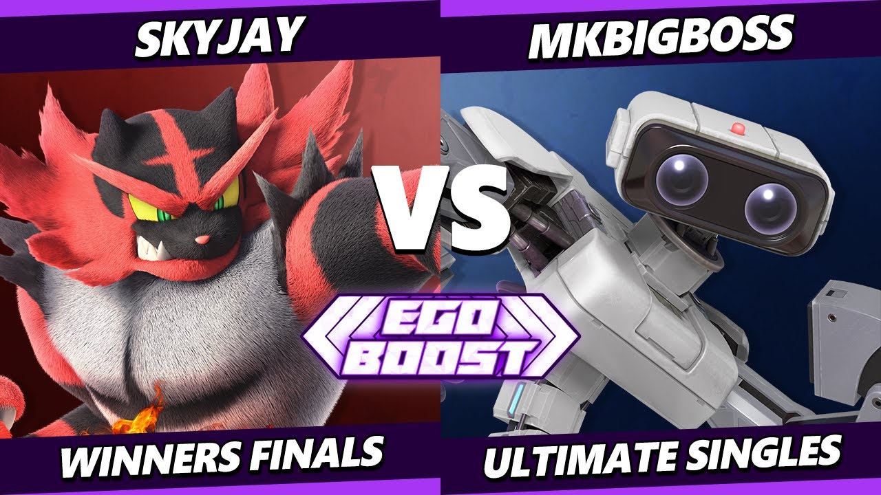 EGOBOOST Winners Finals - Skyjay (Incineroar) Vs. MKBigBoss (ROB) Smash ...