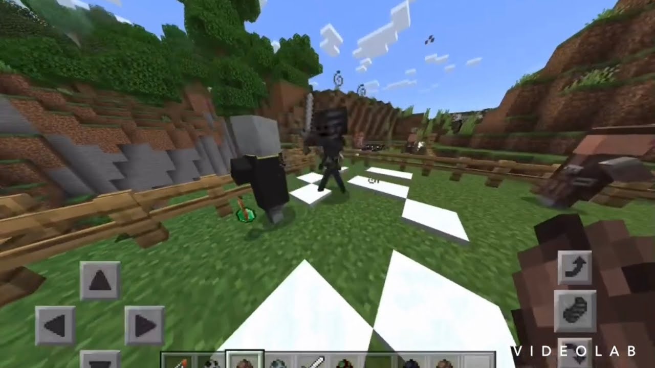 Minecraft Villages Vindicator Scene.17 - YouTube