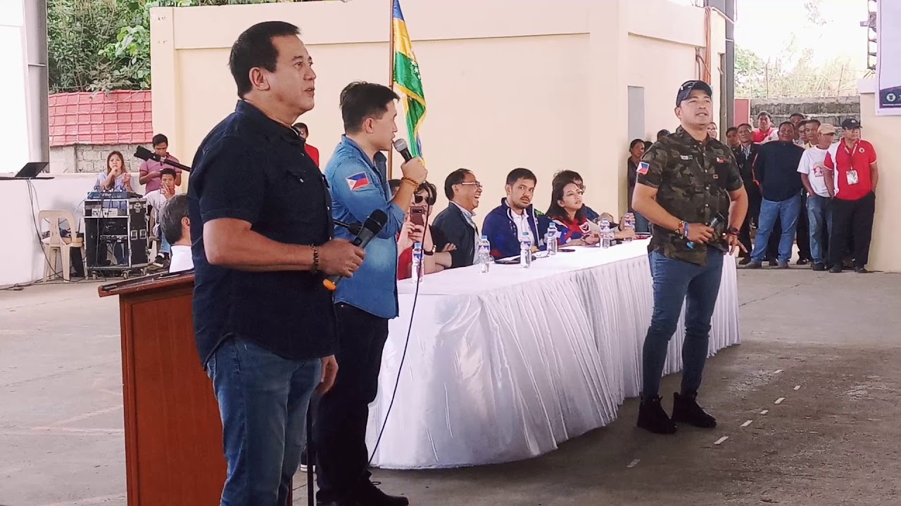 Cesar Montano at Philip Salvador GO sa pag pasaya - YouTube