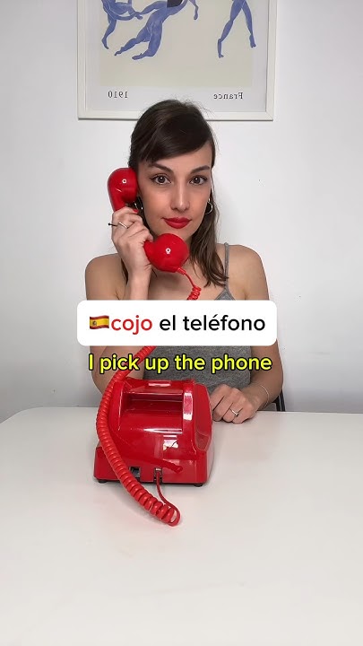 Let’s have a phone call in Spanish 🇪🇸 ️#learnspanish #spanishteacher # ...