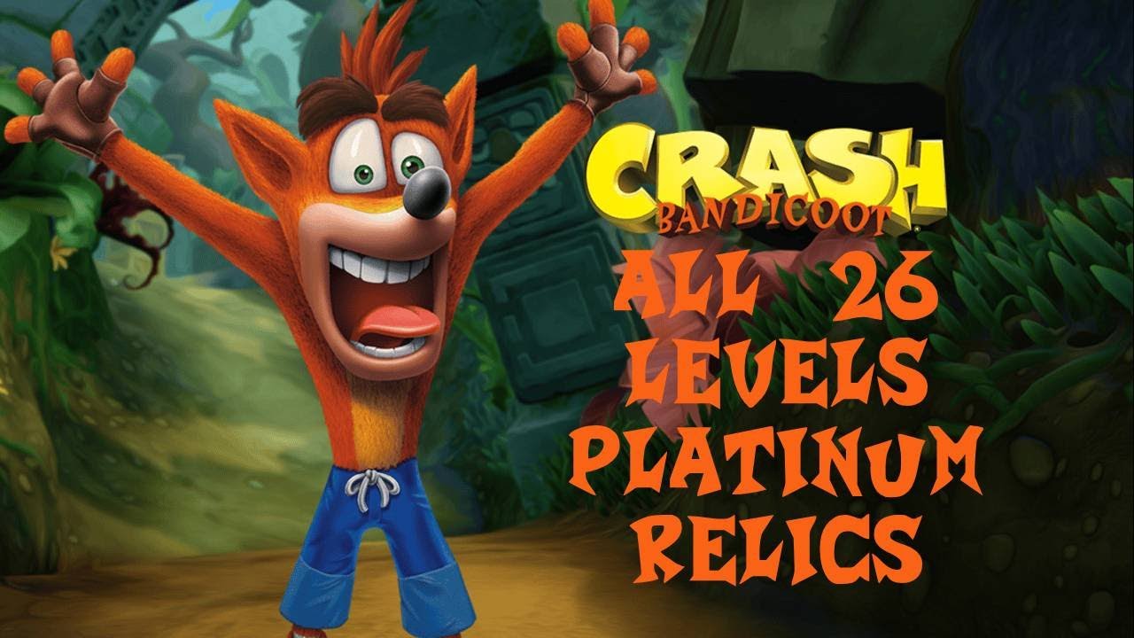 Getting MOST of the Crash Bandicoot 1 (NST) Platinum Relics VOD - YouTube